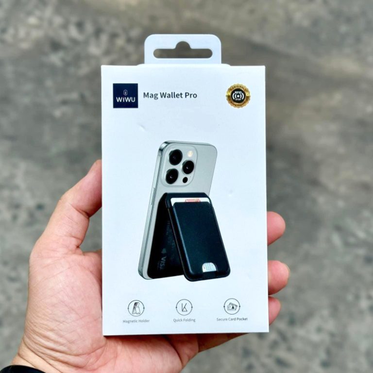 WiWU MW-003 Mag Wallet Pro Magnetic Card Holder with Stand - Seasons 12