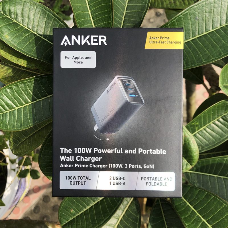 Anker 100W 3 Ports GaN Prime Charger - Seasons 12