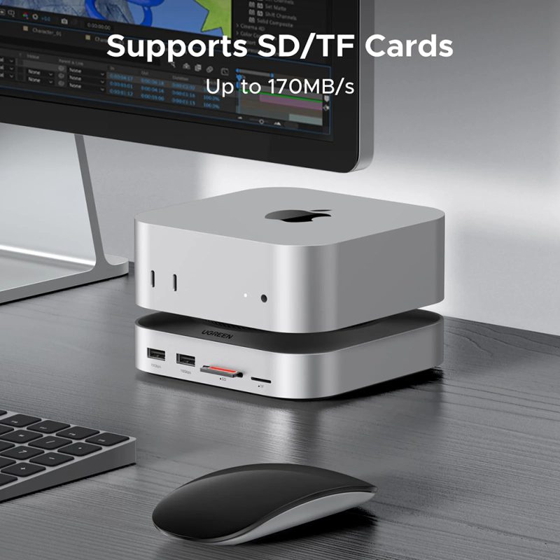 UGREEN 10-in-1 Mac Mini M4 USB-C Docking Station